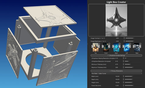 Lithophane Maker Desktop – American Filament