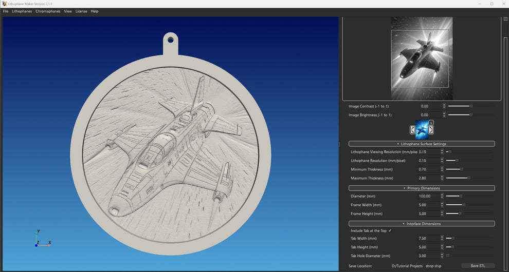 Lithophane Maker Desktop – American Filament
