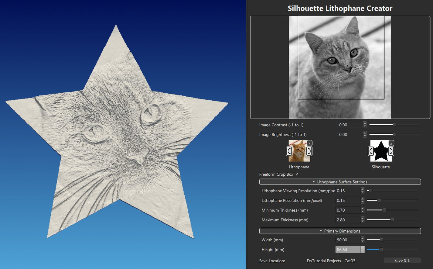 Lithophane Maker Desktop (¡ahora incluye Chromaphanes!) – American Filament