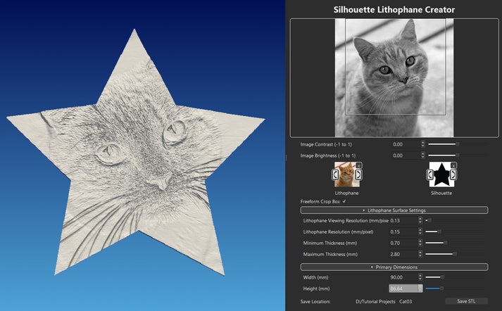 Lithophane Maker Desktop (¡ahora incluye Chromaphanes!) – American Filament